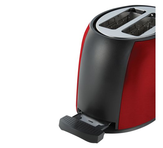 Torradeira Oster de Aço Inox Vermelha - Bivolt | Oster - Oster