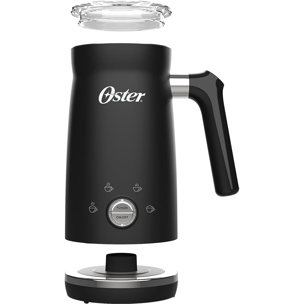 Kit Black Inox Oster - Cafeteira - Espumador de Leite - Mini Grill ...