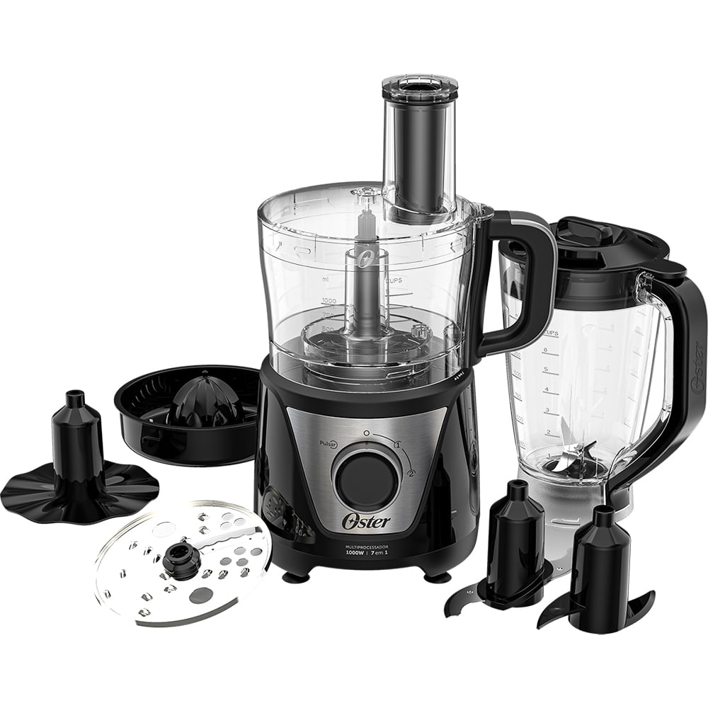 Multiprocessador de Alimentos Black 7 em 1 | Oster - Oster