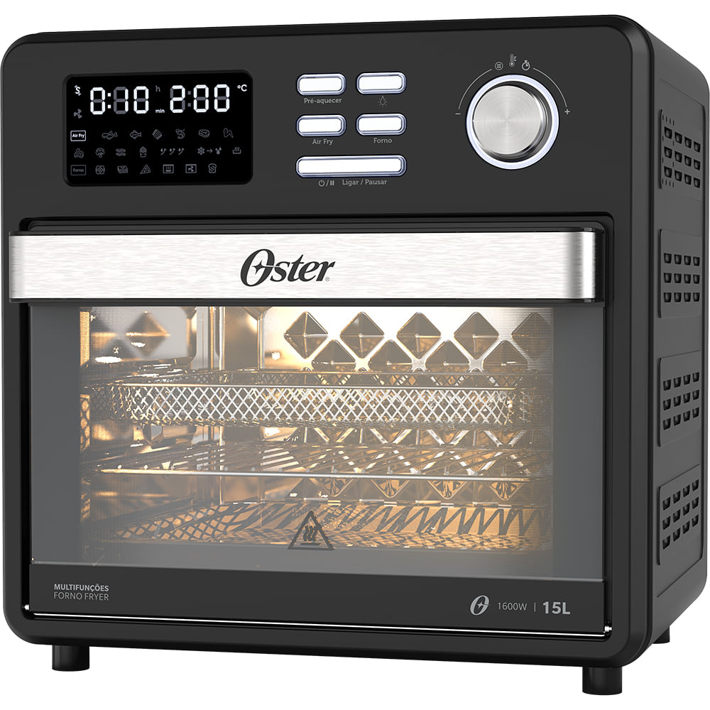 Kit Forno e Fryer 15L e Kit Vinho | Oster - Oster