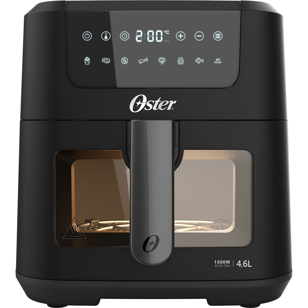 Kit Digital Oster Fritadeira Clear e Chaleira Black | Oster - Oster
