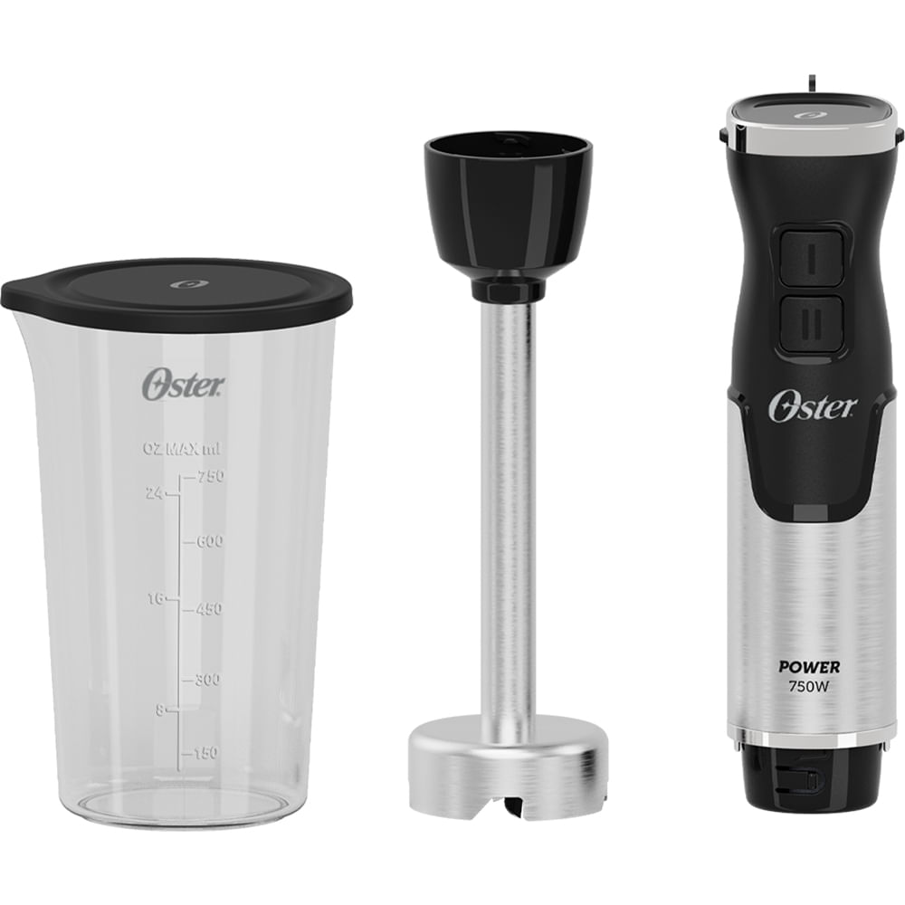 Mixer Power Oster Black Inox 3 em 1 - Oster