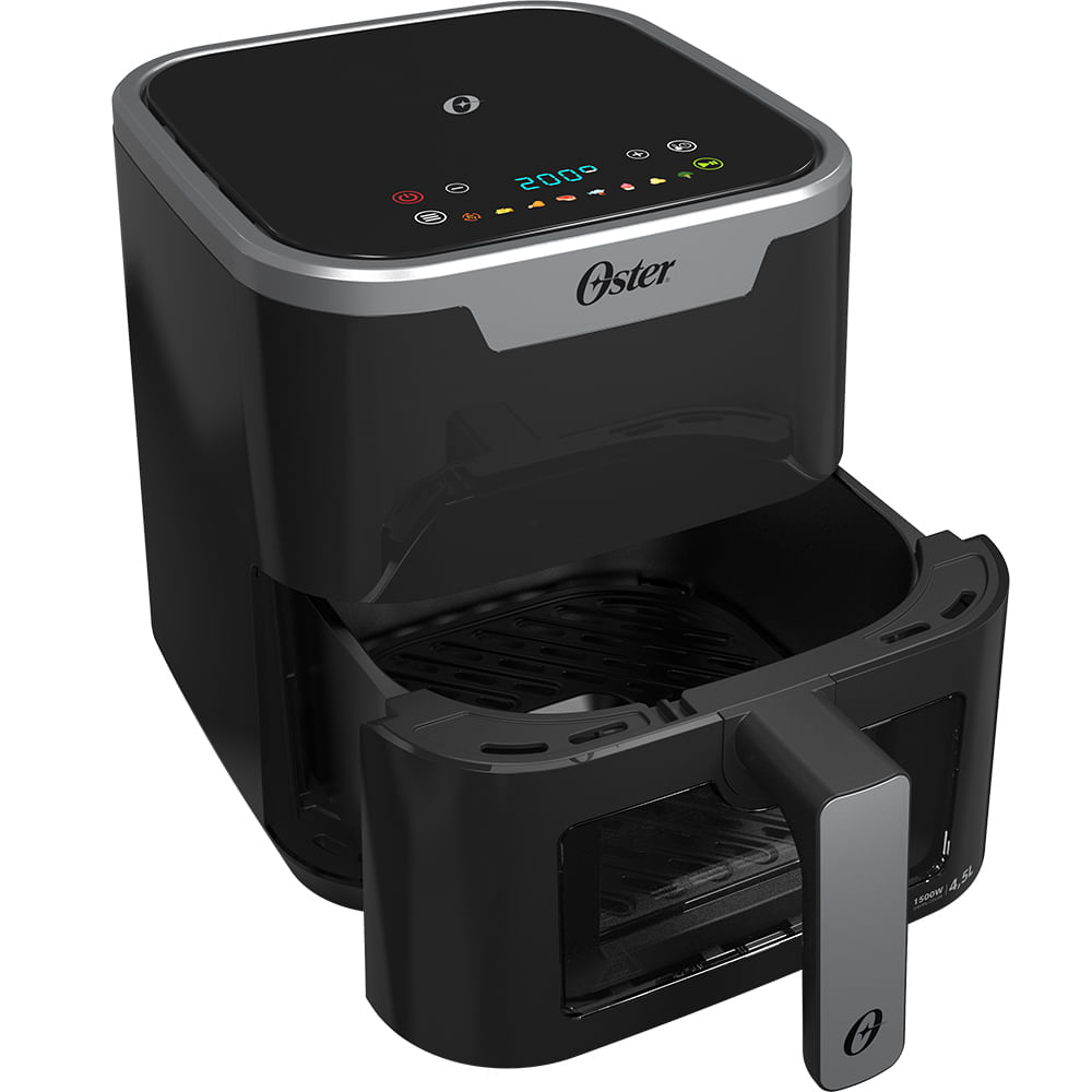 Fritadeira Digital Touch Oster 4,5L com Visor Transparente - Oster