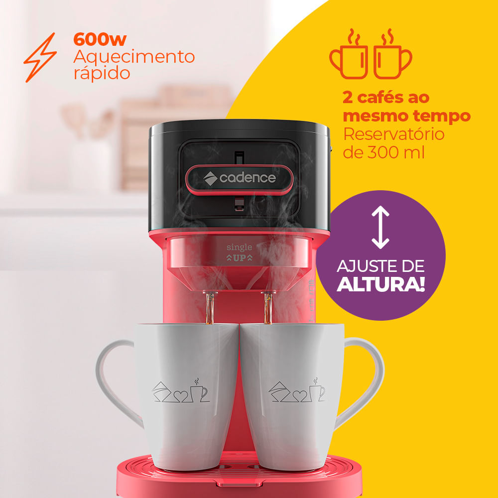 Cafeteira Elétrica Cadence Single Up | Cadence - Cadence